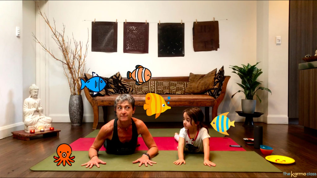 Family Yoga Online (annual membership) – The Karma Class